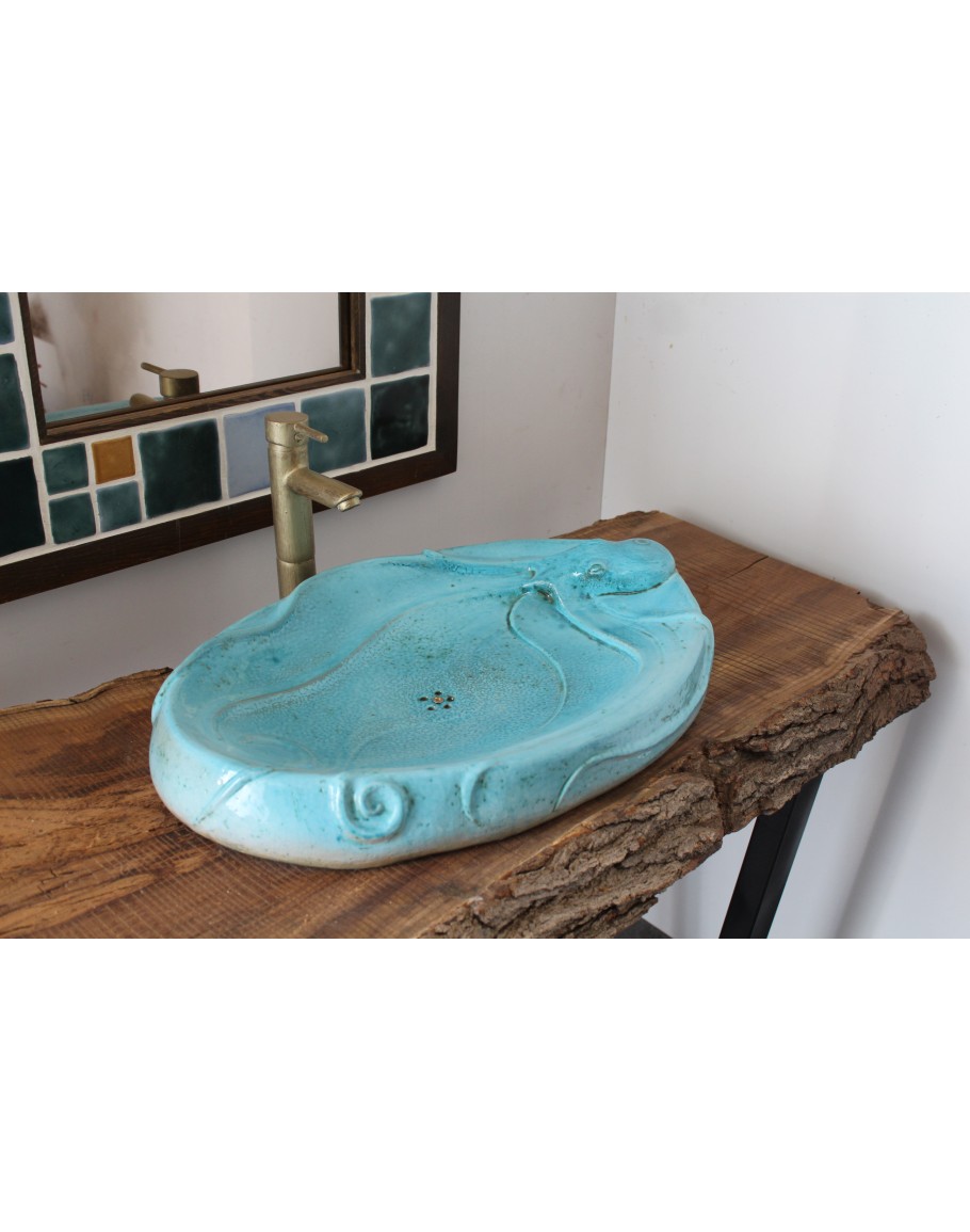 Octopus Ceramic Sink