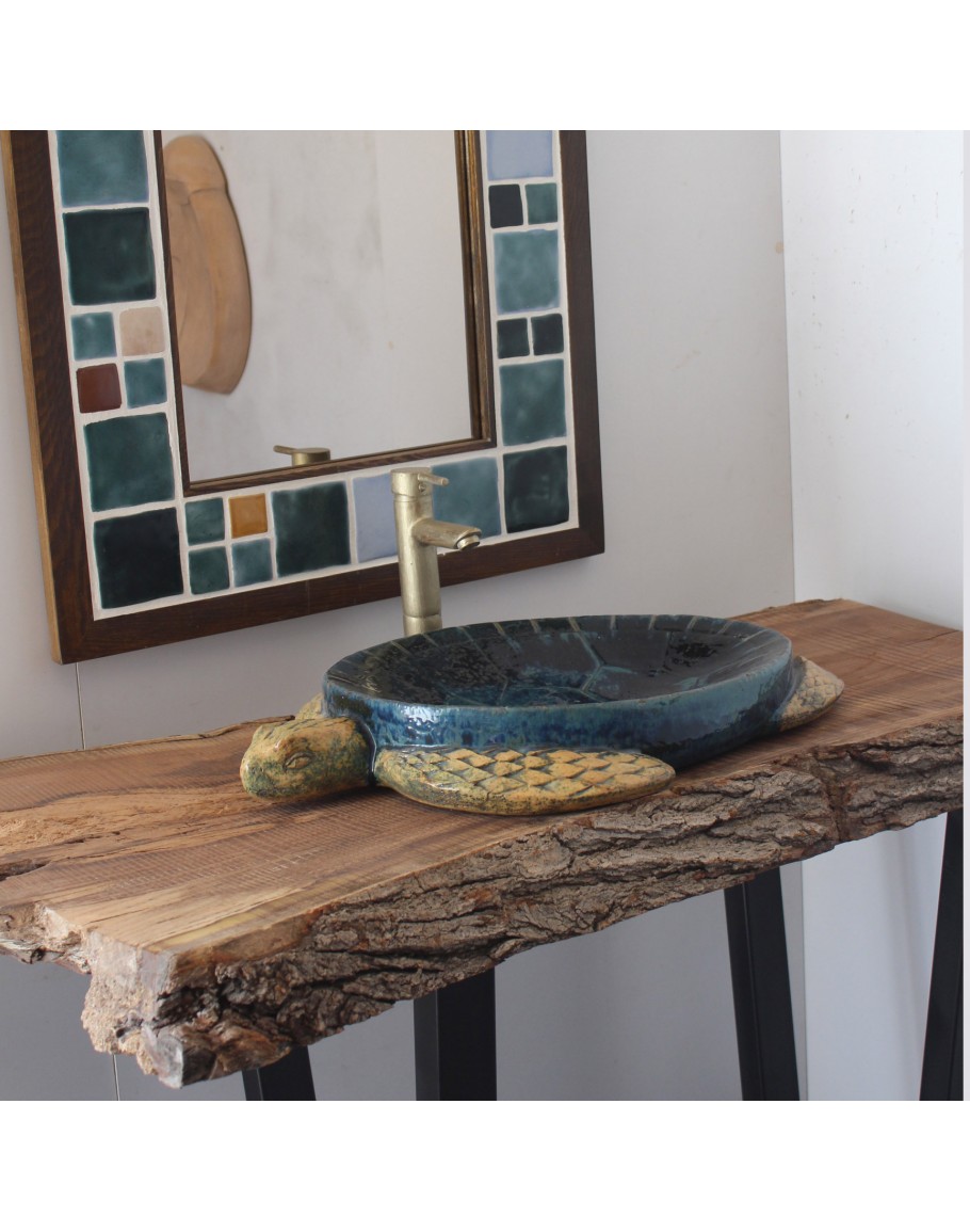 Turtle Ceramic Sink